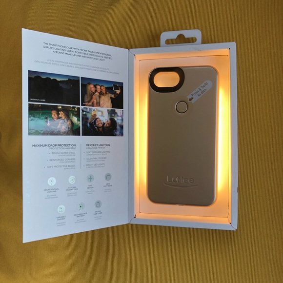 LuMee | Accessories | New Wtags Lumee Two Selfie Case With Front Lights ...